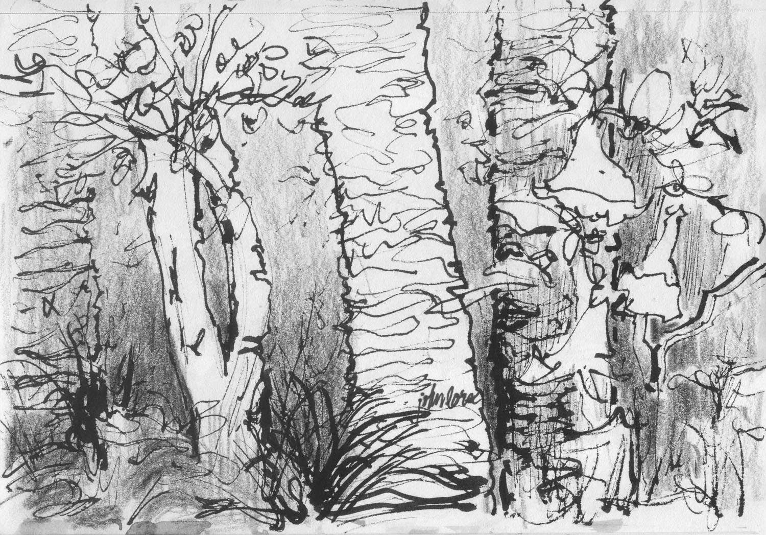 Untitled Sketch / John Loree – Third Wednesday Magazine