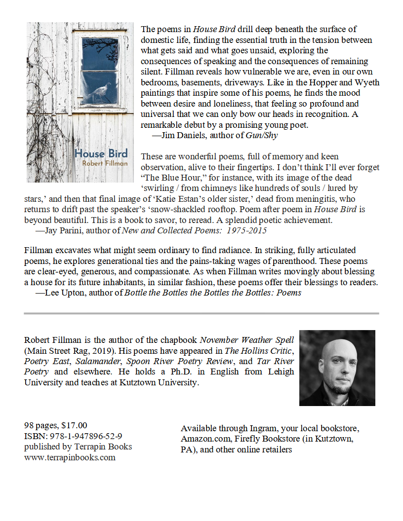 House Bird / Robert Fillman – Third Wednesday Magazine