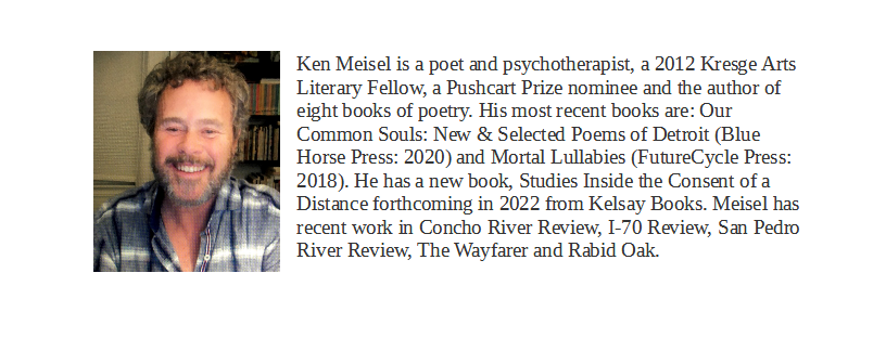 2 Poems by Ken Meisel – Third Wednesday Magazine