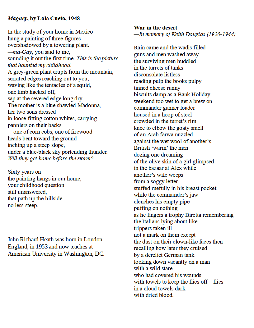 2 Poems by John Richard Heath – Third Wednesday Magazine