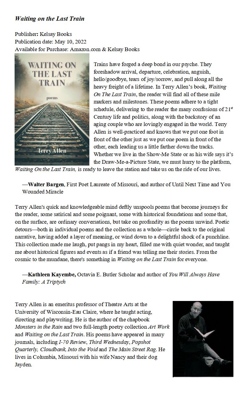 Waiting on the Last Train / Terry Allen – Third Wednesday Magazine