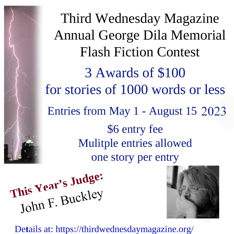 Flash Fiction Contest- 3rd Wednesday Magazine – Third Wednesday Magazine