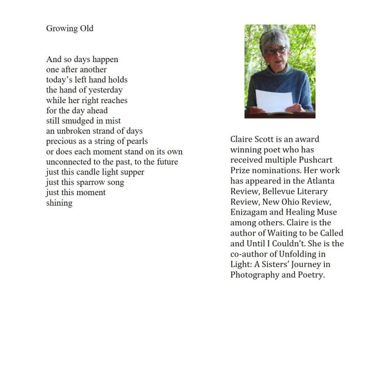 Growing Old / Claire Scott – Third Wednesday Magazine