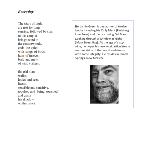 Everyday / Benjamin Green – Third Wednesday Magazine